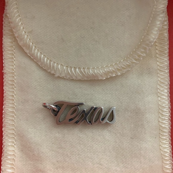 James Avery | Jewelry | James Avery Retired Texas Script Pendent | Poshmark